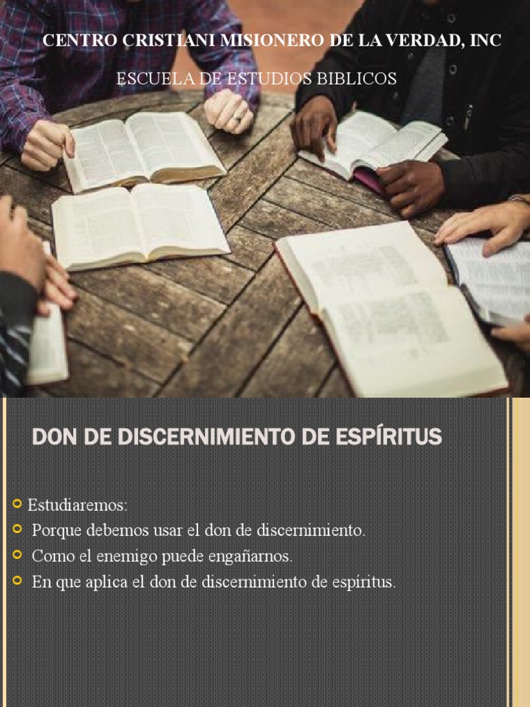 Don de Discernimiento de Espiritu | PDF | Demonios | Satán