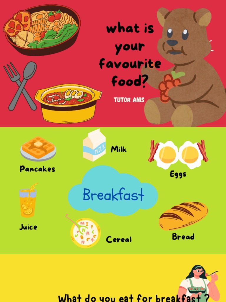 What Is Your Favourite Food | PDF