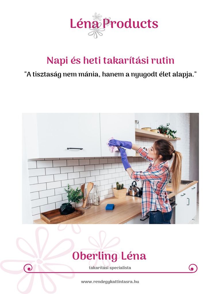 Napi Es Heti Takaritasi Rutin e Book Rend Egy Kattintasra | PDF