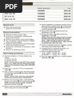 VW Golf/Jetta Timing Marks Guide | PDF | Screw | Piston