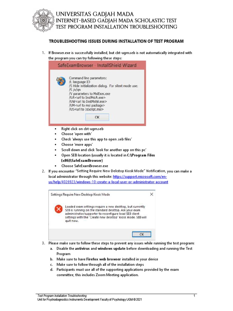 3 - Troubleshooting Issues During Installation | PDF | Mobile App ...