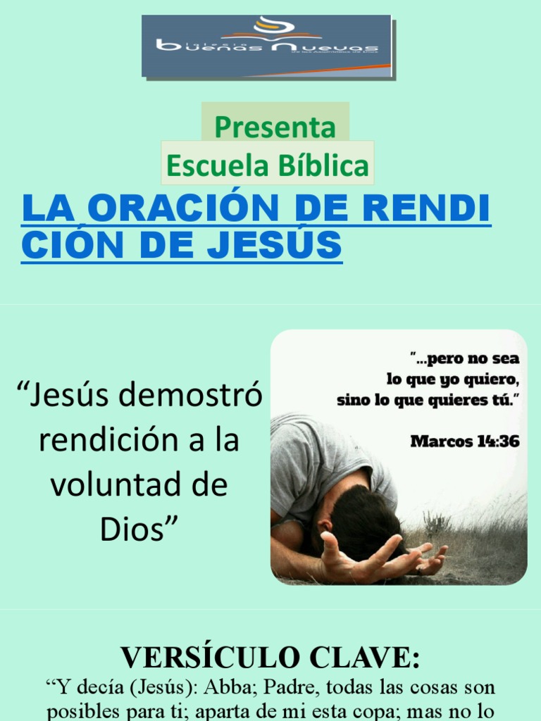LA-ORACIÓN-DE-RENDICIÓN-DE-JESÚS Hoy | PDF | Evangelio de Mateo | Jesús