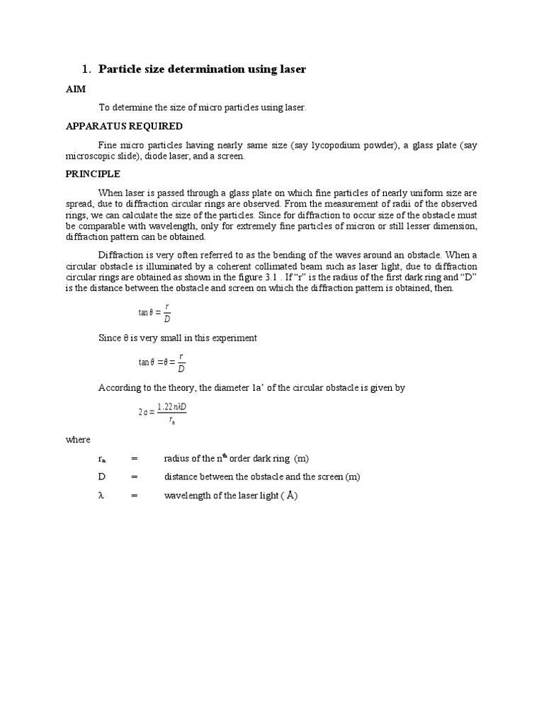 Physics Experiment-3 RA2011043040008 | PDF | Diffraction | Electrodynamics