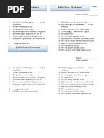2 ENGLISH WORKSHEET Command and Request | PDF