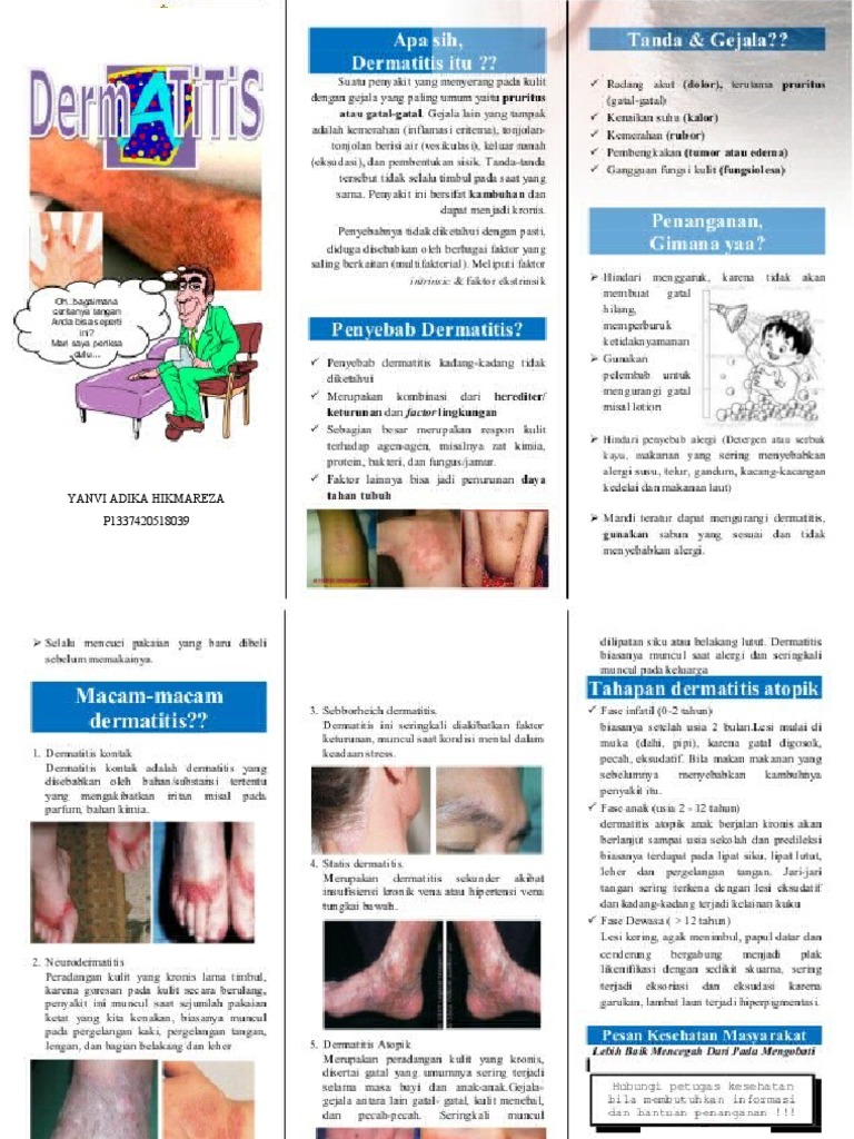 Leaflet Dermatitis Print | PDF