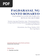 Tagalog Rosary Guide | PDF