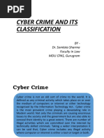 A Project Report On Cyber Crime | PDF | Malware | Cybercrime