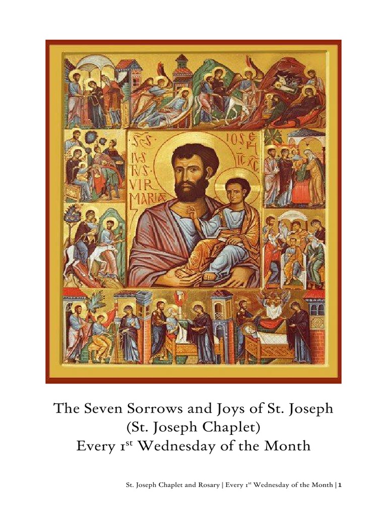 The Seven Sorrows and Joys of St. Joseph (St. Joseph Chaplet) Every 1 ...