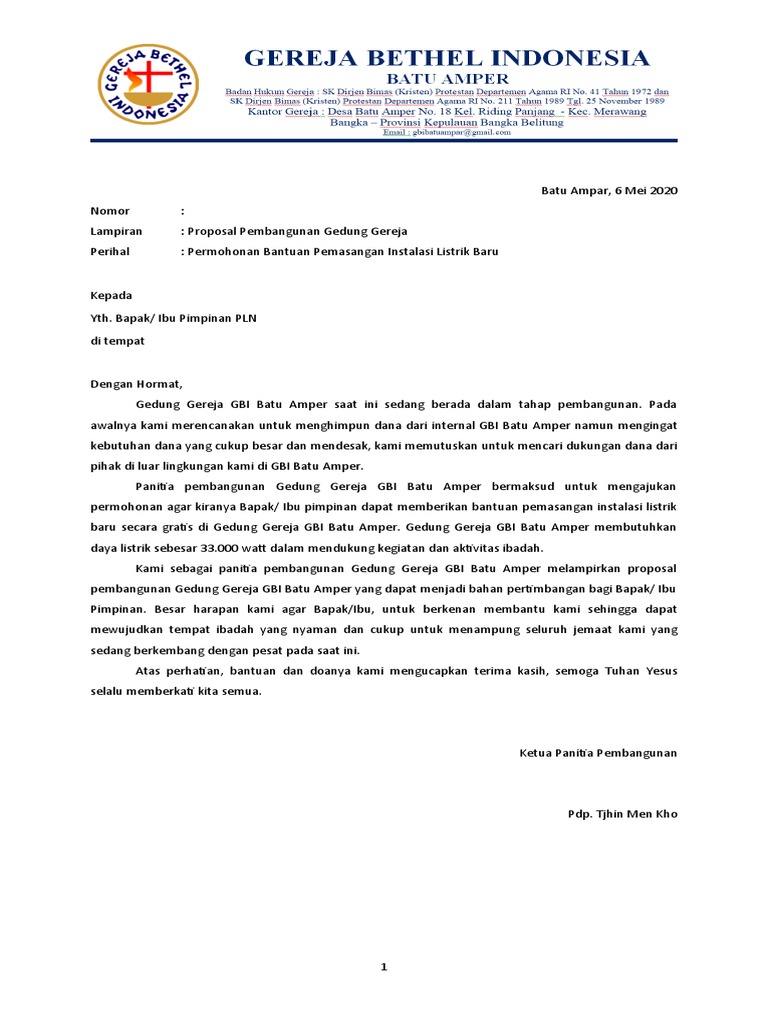 Proposal PLN | PDF Proposal PLN | PDF