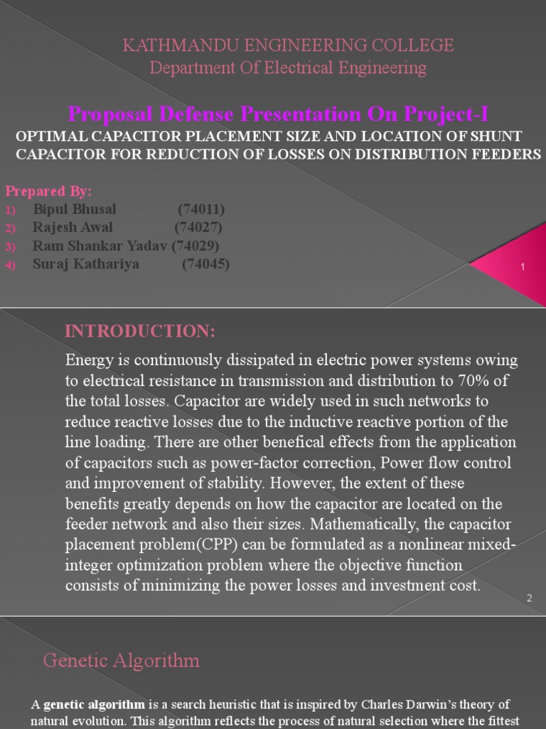 Proposal Defense Presentation On Project-I: Kathmandu Engineering ...