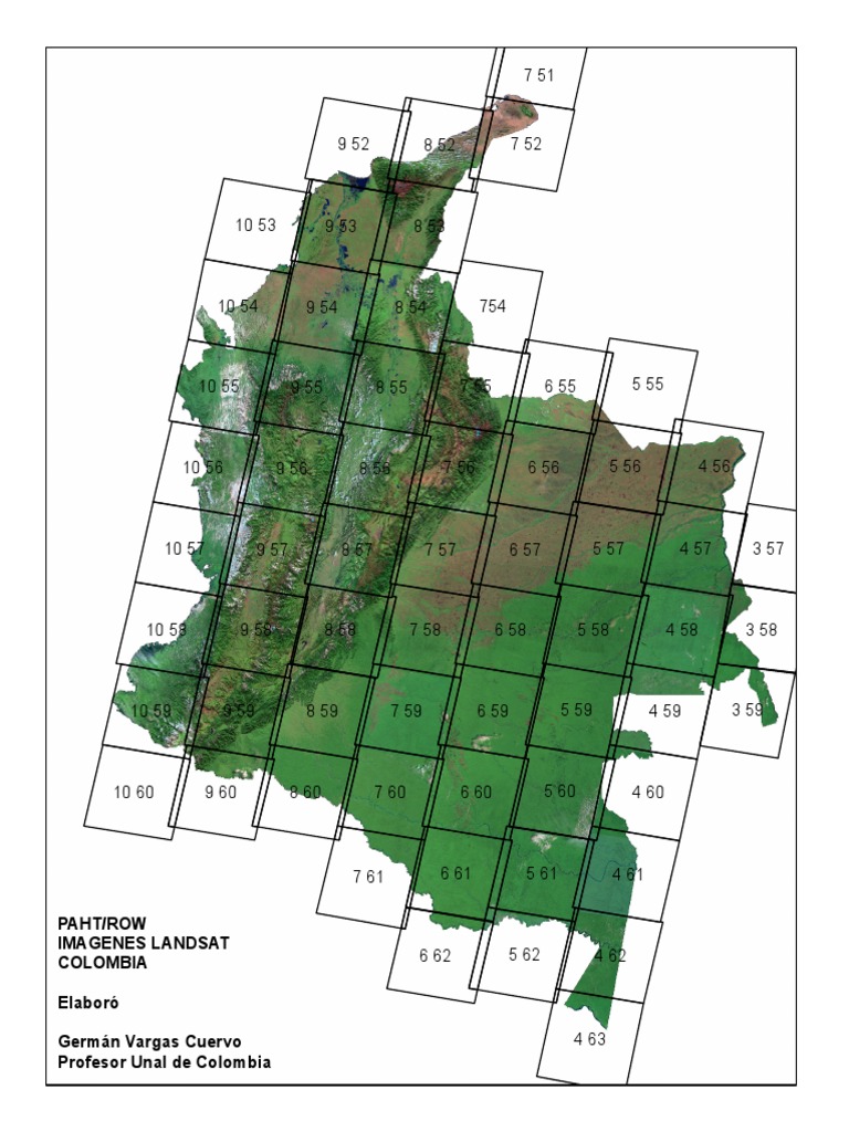 Landsat Path Row | PDF
