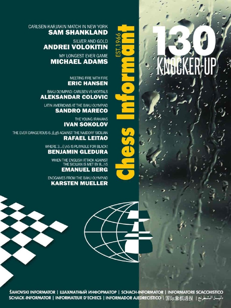 Chess-Informant 130 | PDF