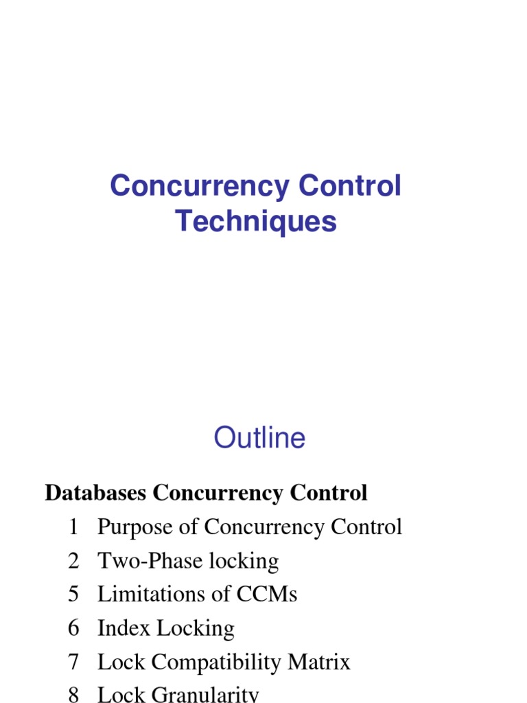 Dbms Unit 5 Pdf Database Transaction Synchronization