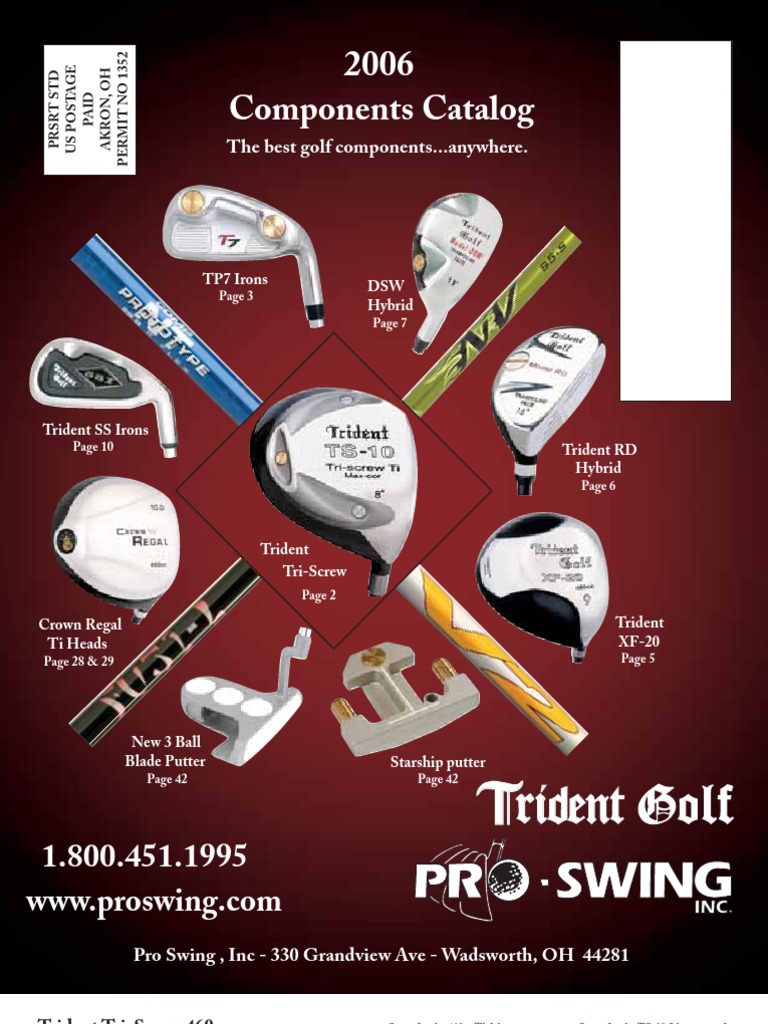 Pro Swing | PDF | Precision Sports | Sports Equipment