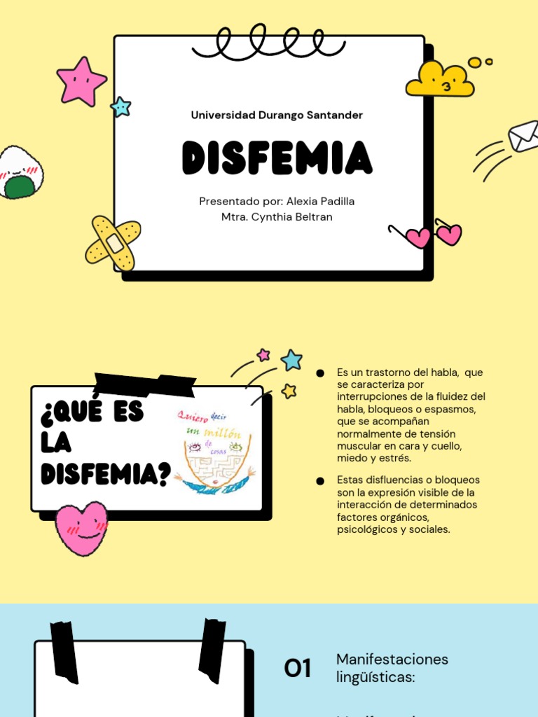 Disfemia Tónica: Características y Tratamiento | PDF | Tartamudeo ...