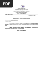 DESIGNATION ORDER Template | PDF