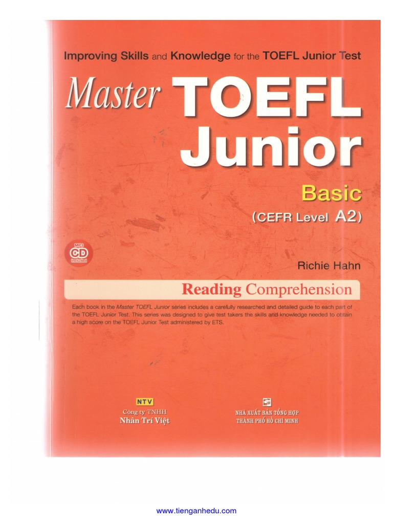 Master TOEFL Junior Basic Reading | PDF