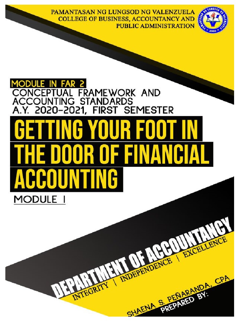 Financial Accounting Module Introduction | PDF | International ...