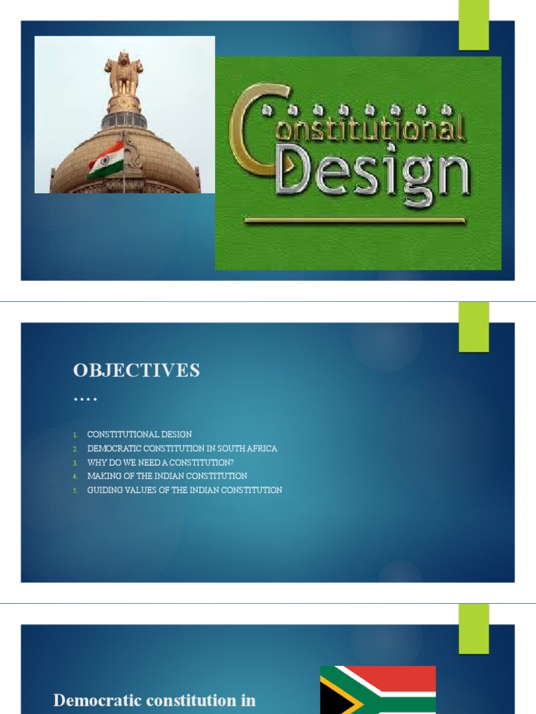 Constitution Design 1 | PDF | Apartheid | African National Congress