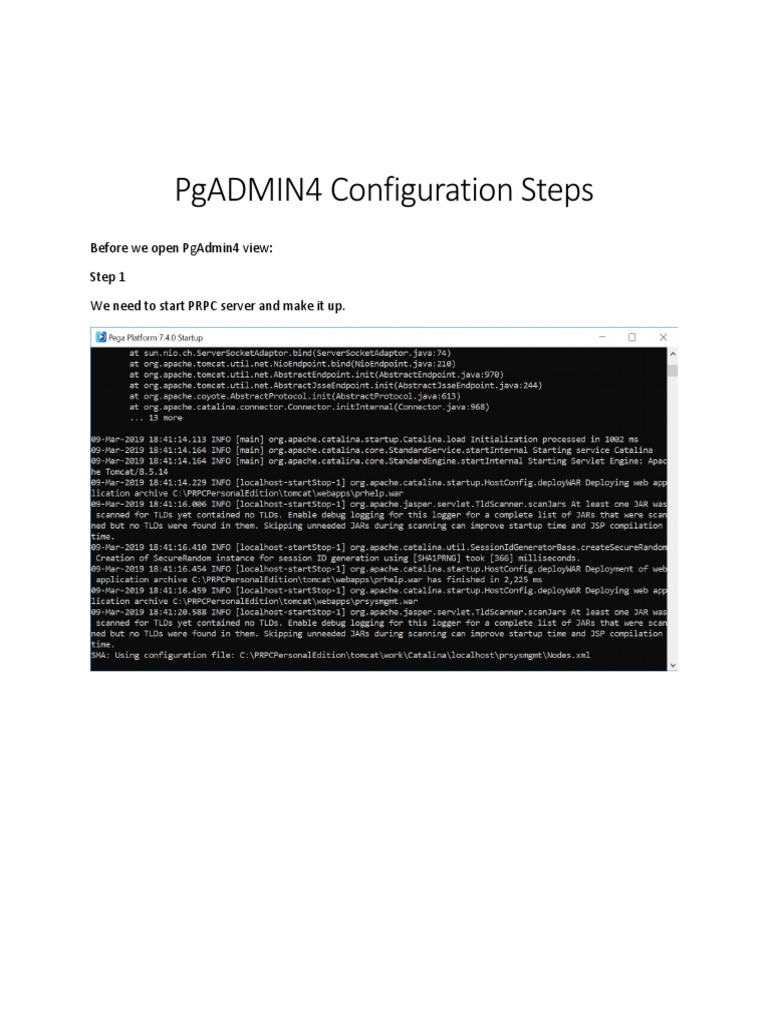 PgAdmin 4 Installation and Setup Guide | PDF | Career & Growth | Computers