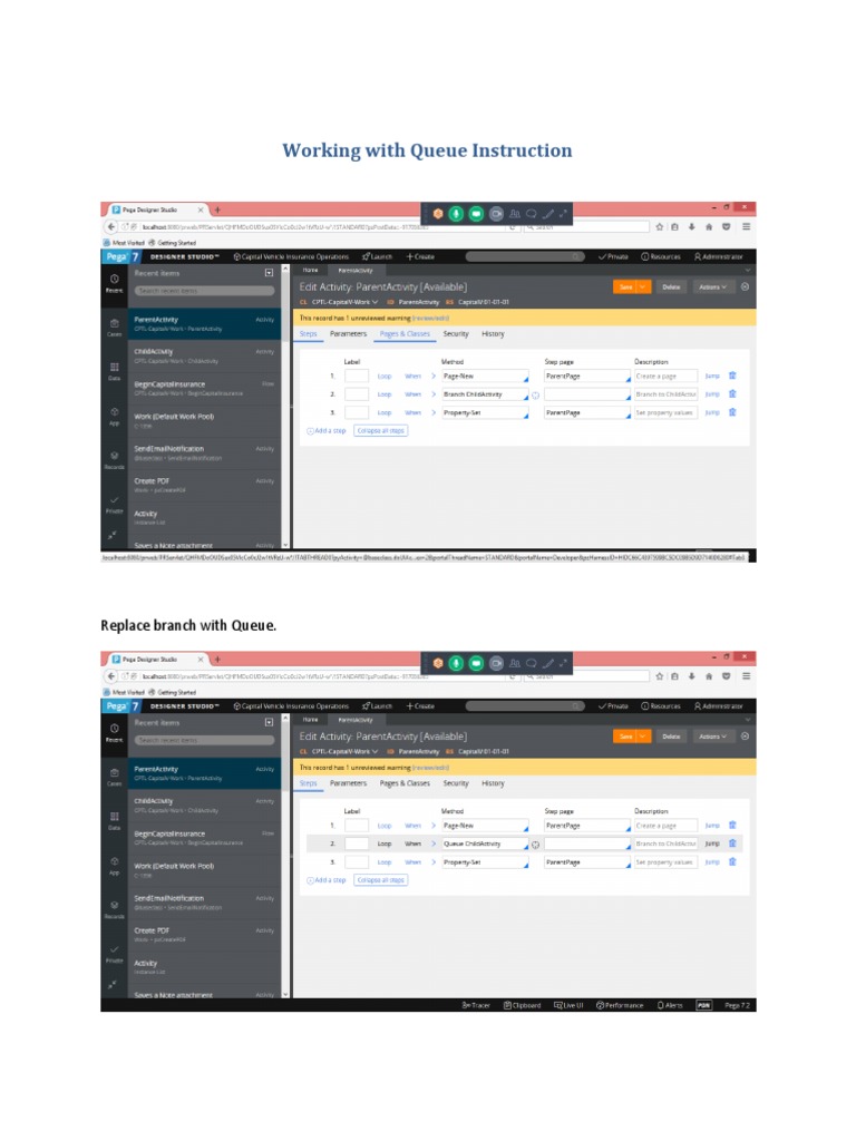 Working With Tracer in Pega PRPC | PDF