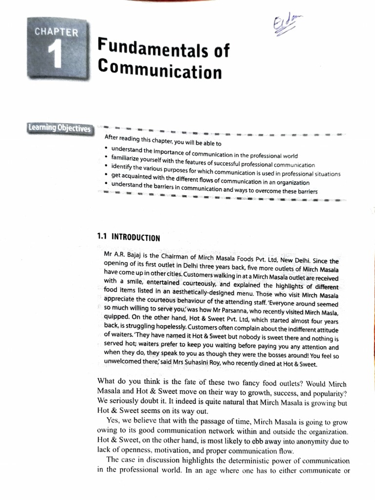 Fundamentals of Communication | PDF | Communication | Nonverbal ...