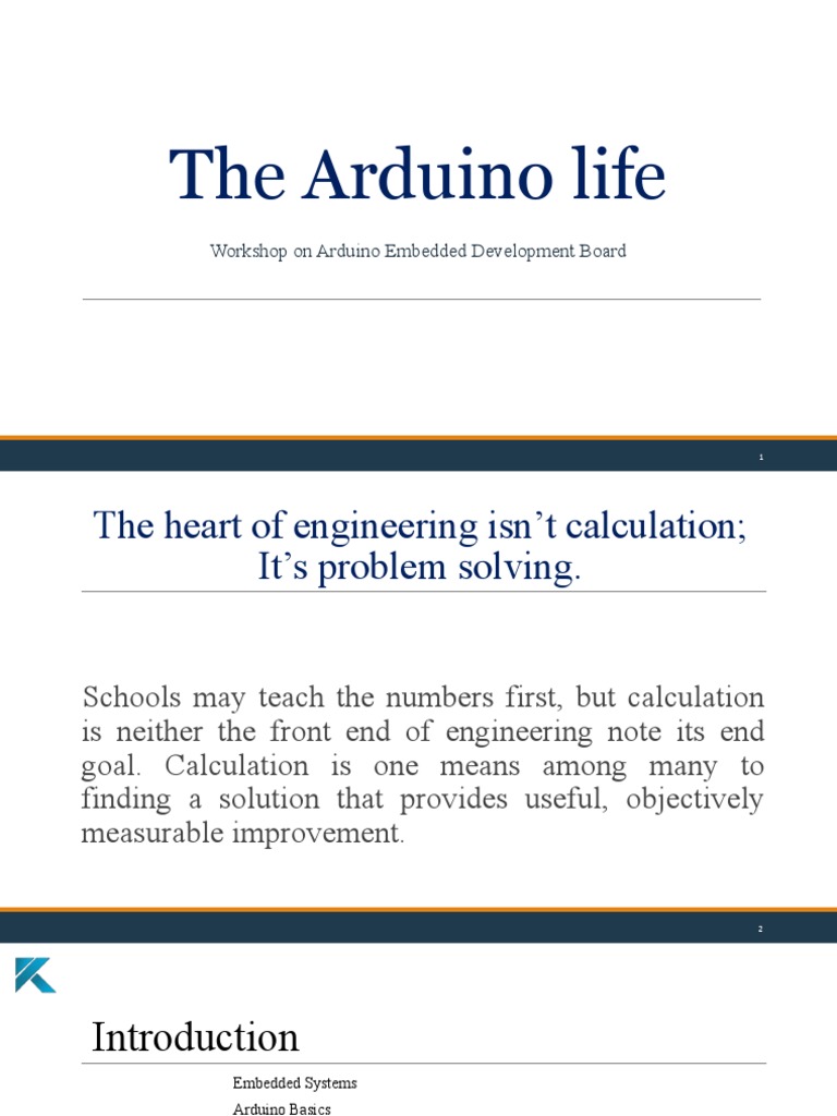 The Arduino Life: Workshop On Arduino Embedded Development Board | PDF ... The Arduino Life: Workshop On Arduino Embedded Development Board | PDF ...