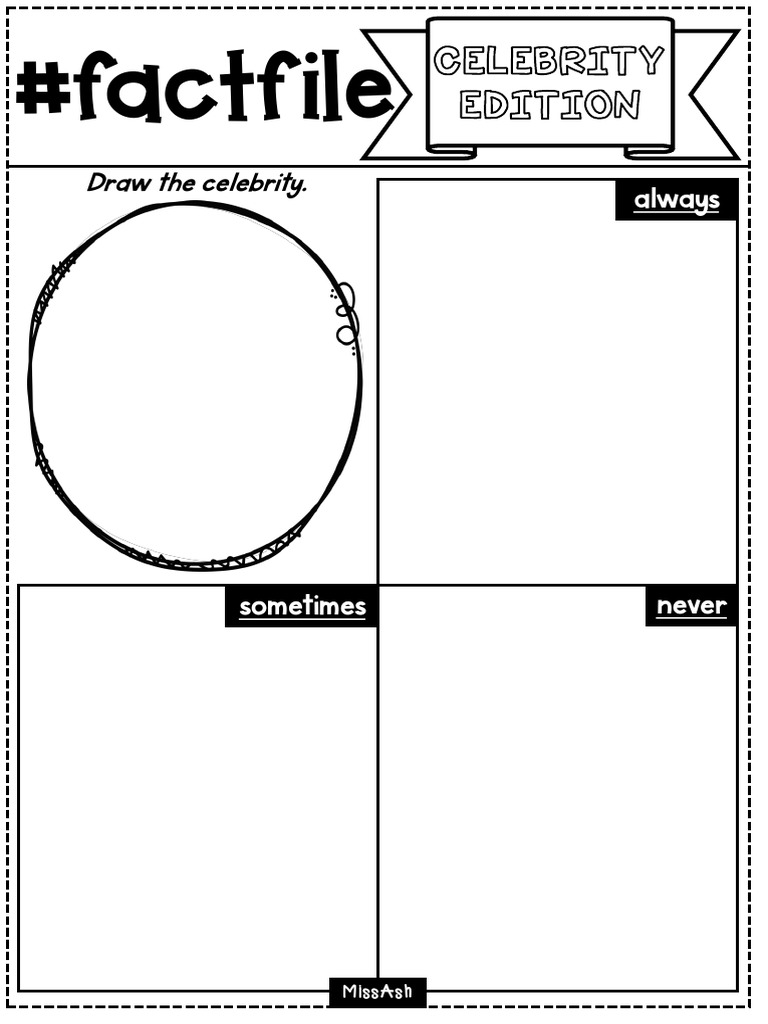 #Factfile: Celebrity Edition | PDF