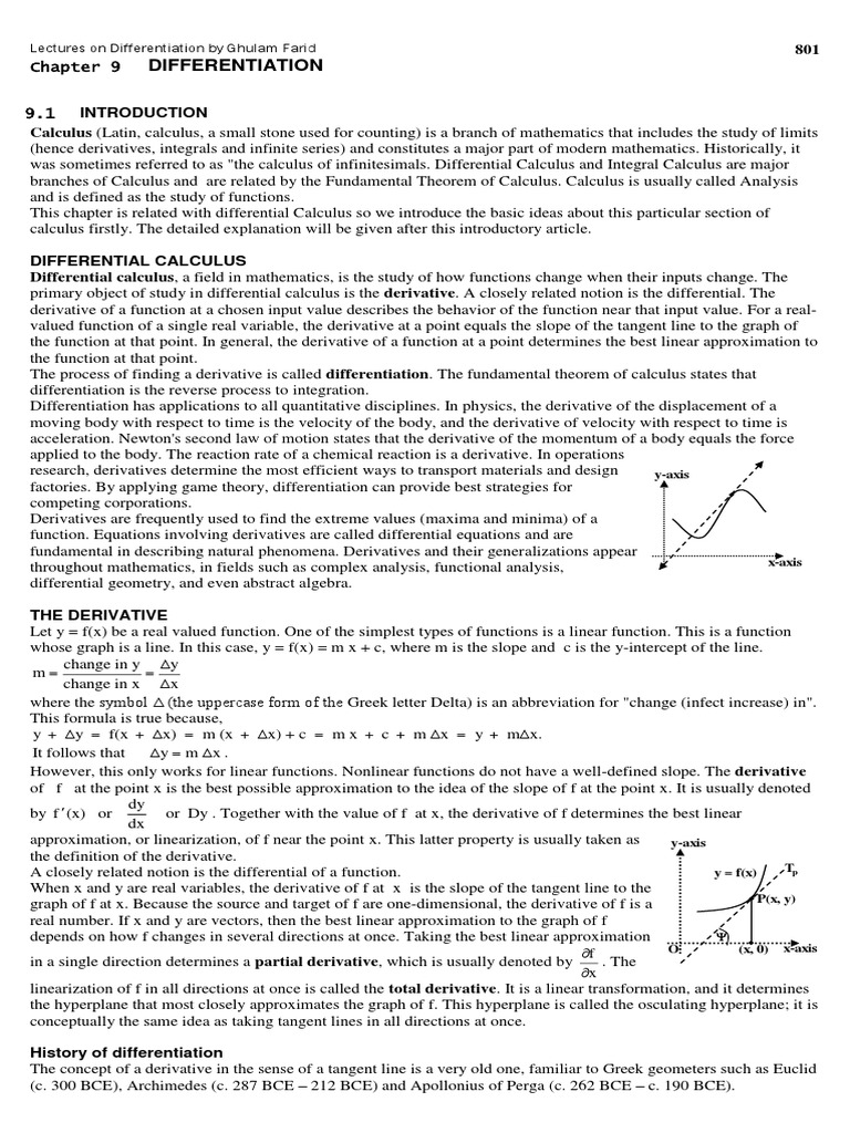 801-825 Differentiation Formulae (For Latex) | Download Free PDF ...