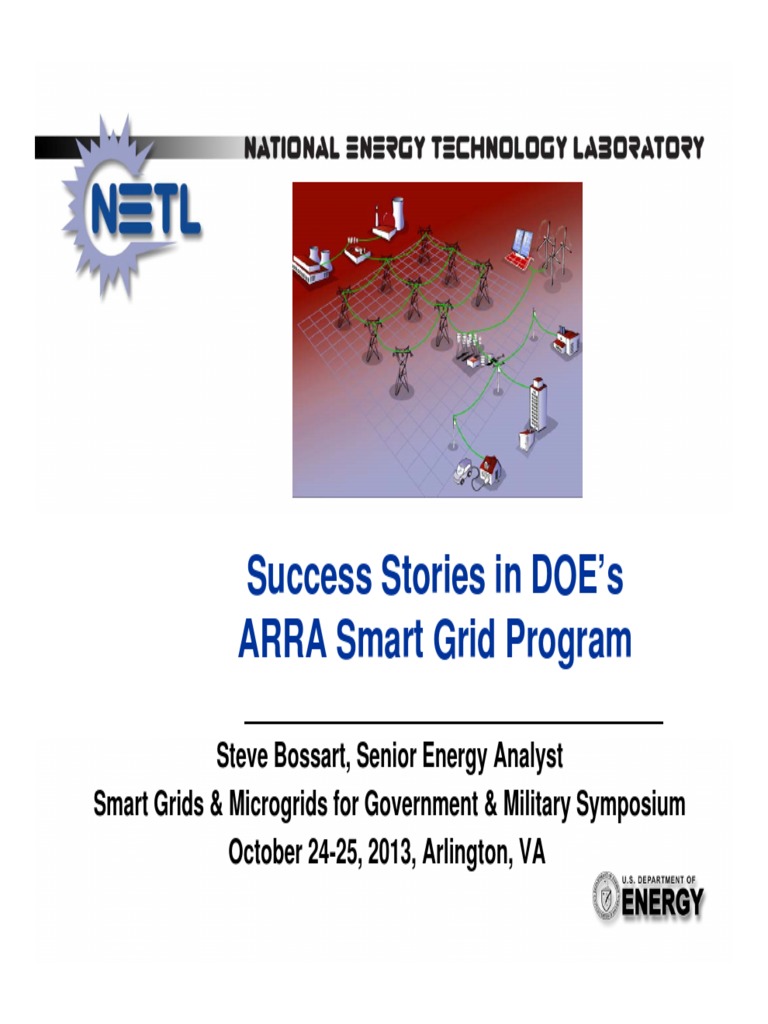 Success Stories in DOE's ARRA Smart Grid Program | PDF | Smart Grid ...