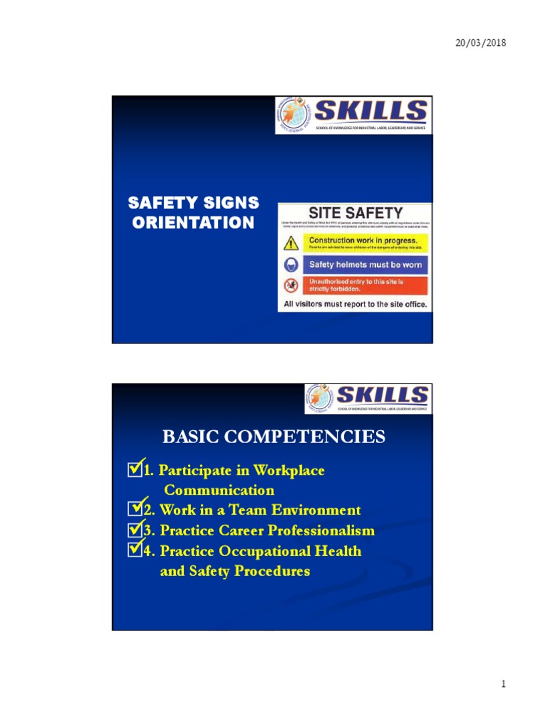 Safety Signage | PDF