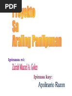 Araling Panlipunan - Paggarote Sa Gomburza | PDF