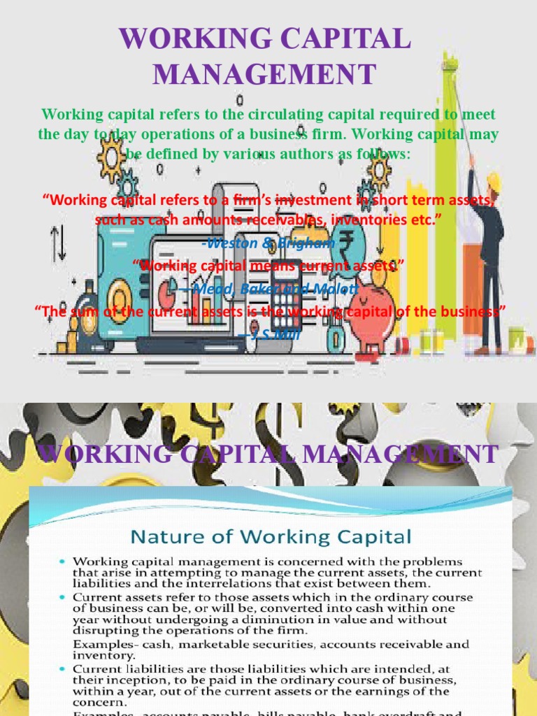 Working Capital Management | PDF