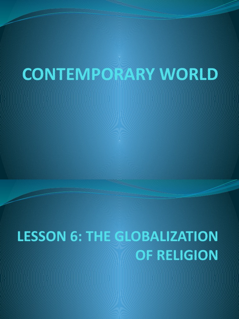 Globalization and Religion: Key Concepts | PDF | Globalization ...