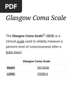 Modified Glasgow Coma Scale For Infants and Children | PDF
