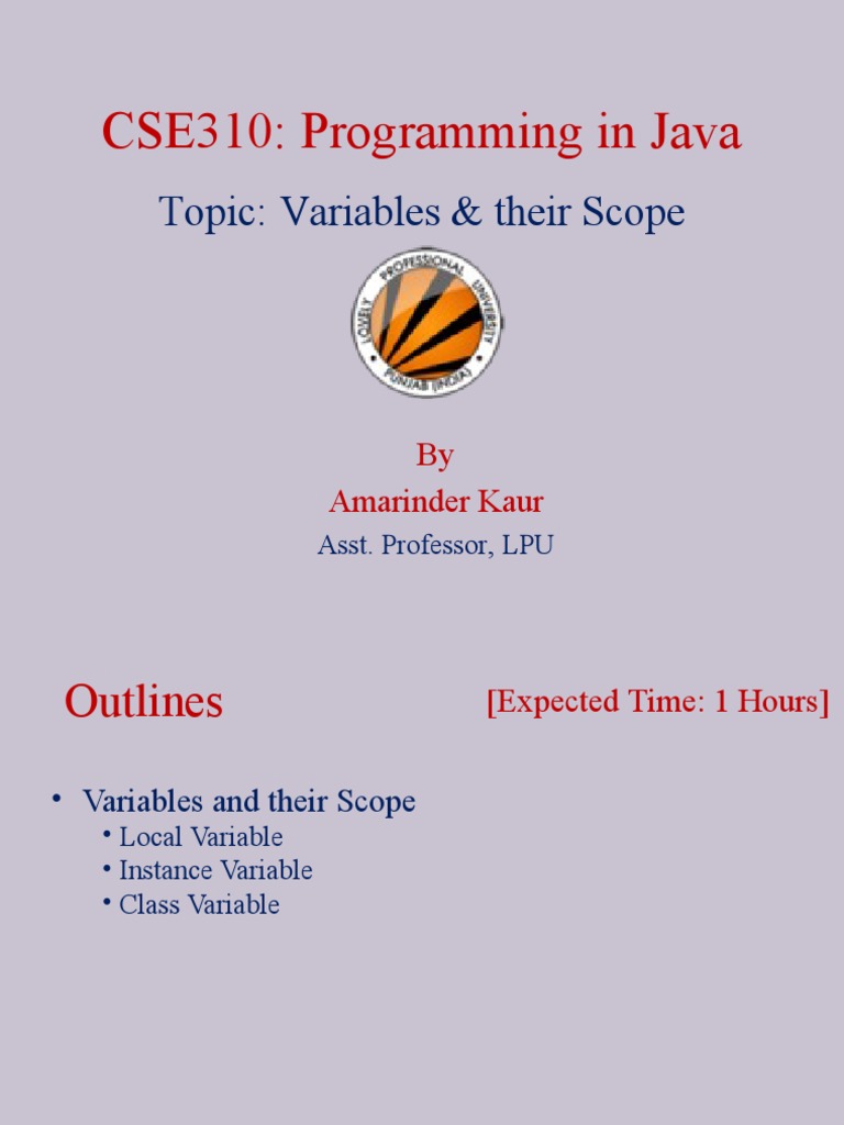 Variables And Data Types Pdf Variable Computer Science Constructor Object Oriented