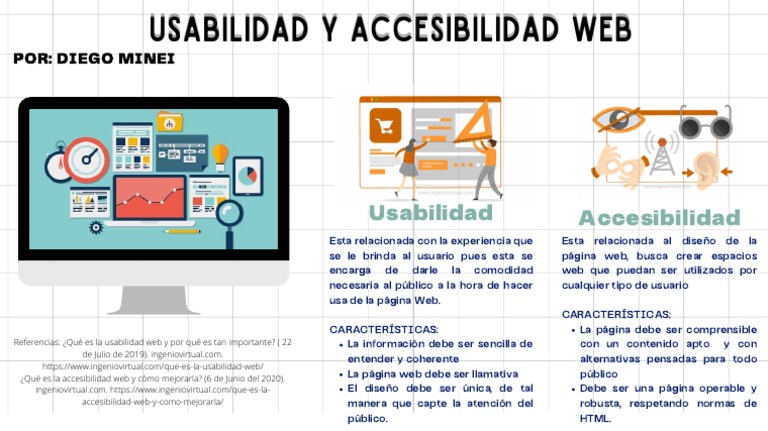 Usabilidad y Accesibilidad Web | PDF