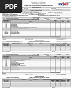 School Form 10 SF10-SHS Senior High School Student Permanent Record ...