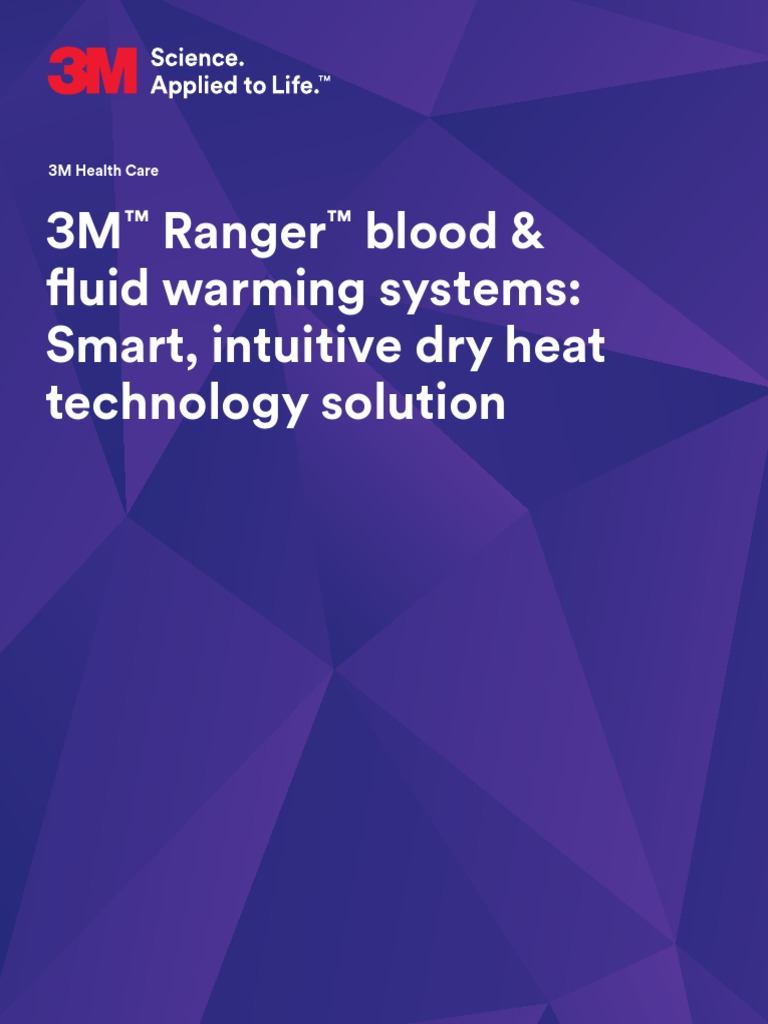 3M Ranger Blood and Fluid Warming Systems Brochure | PDF | Intravenous ...