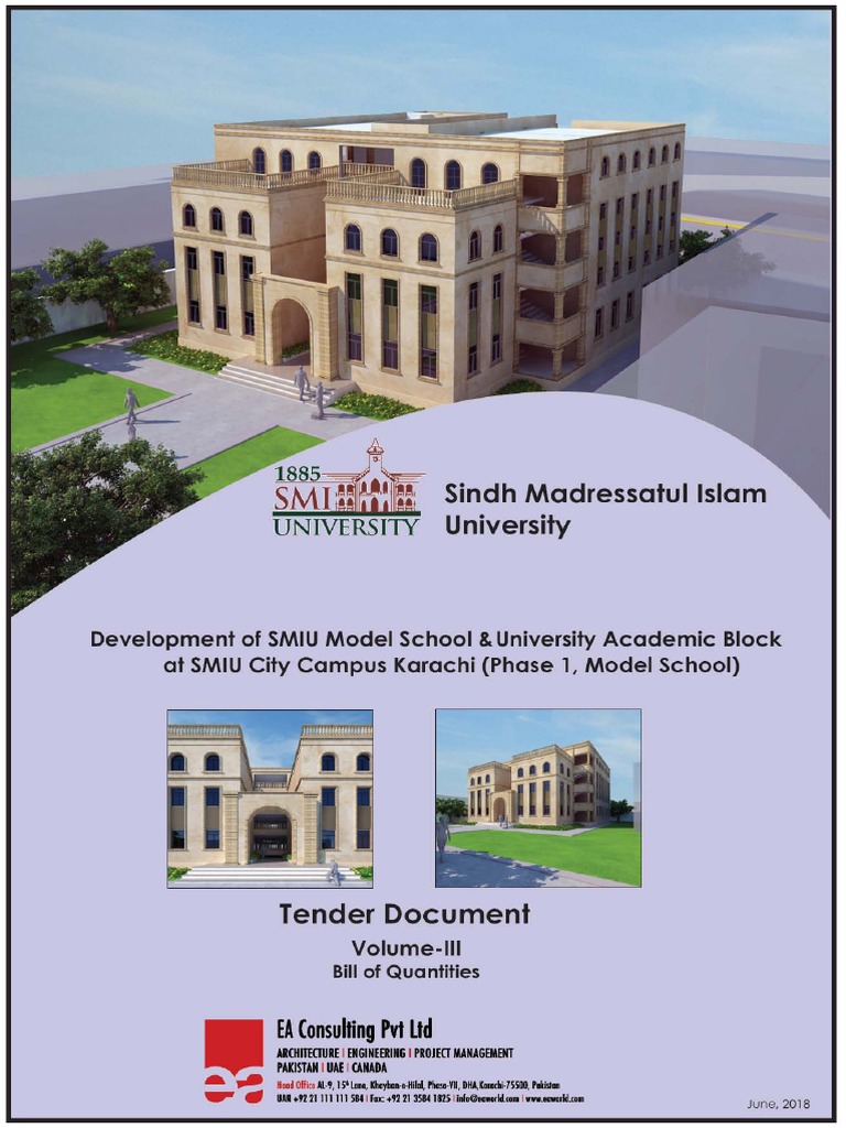 Smiu Volume III | PDF | Specification (Technical Standard) | Concrete