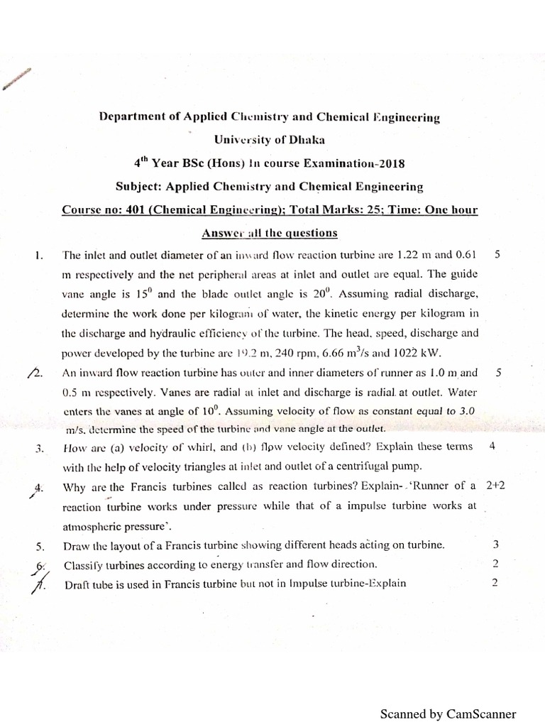 Incourse Ques 18 | PDF