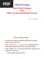 Sheet Metal Working: by Dr. V Phanindra Bogu Dept. of Mech. Engg | PDF ...