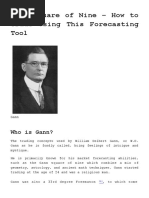 Understanding Gannzilla Trading Tool | PDF | Triangle | Angle