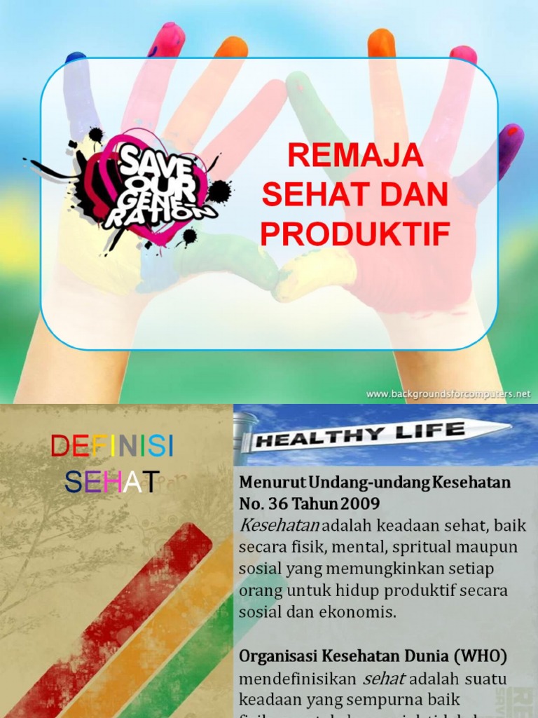 Remaja Sehat dan Produktif | PDF | Kesehatan Holistik