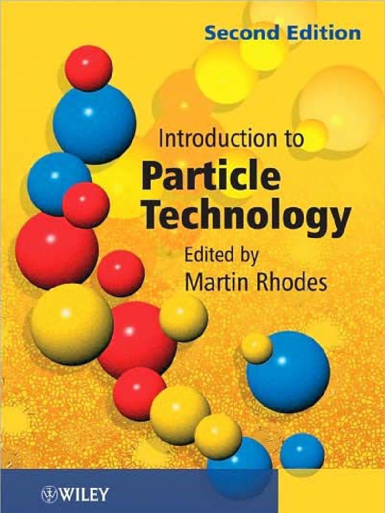 Introduction To Particle Technology | PDF | Fluidization | Sphere