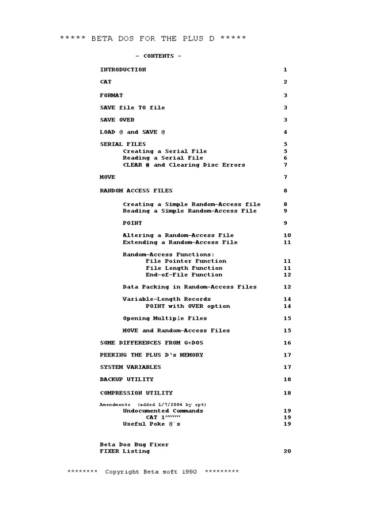 Manual - Beta Dos | PDF | Software Testing | Computer File