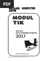 Modul Ajar Tik Semester Kurikulum Merdeka | PDF | Komputer