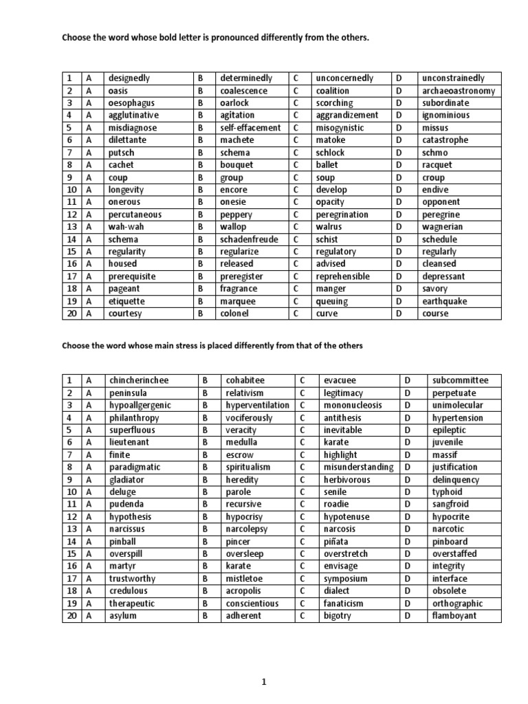 Advanced Phonetics - Practice | PDF