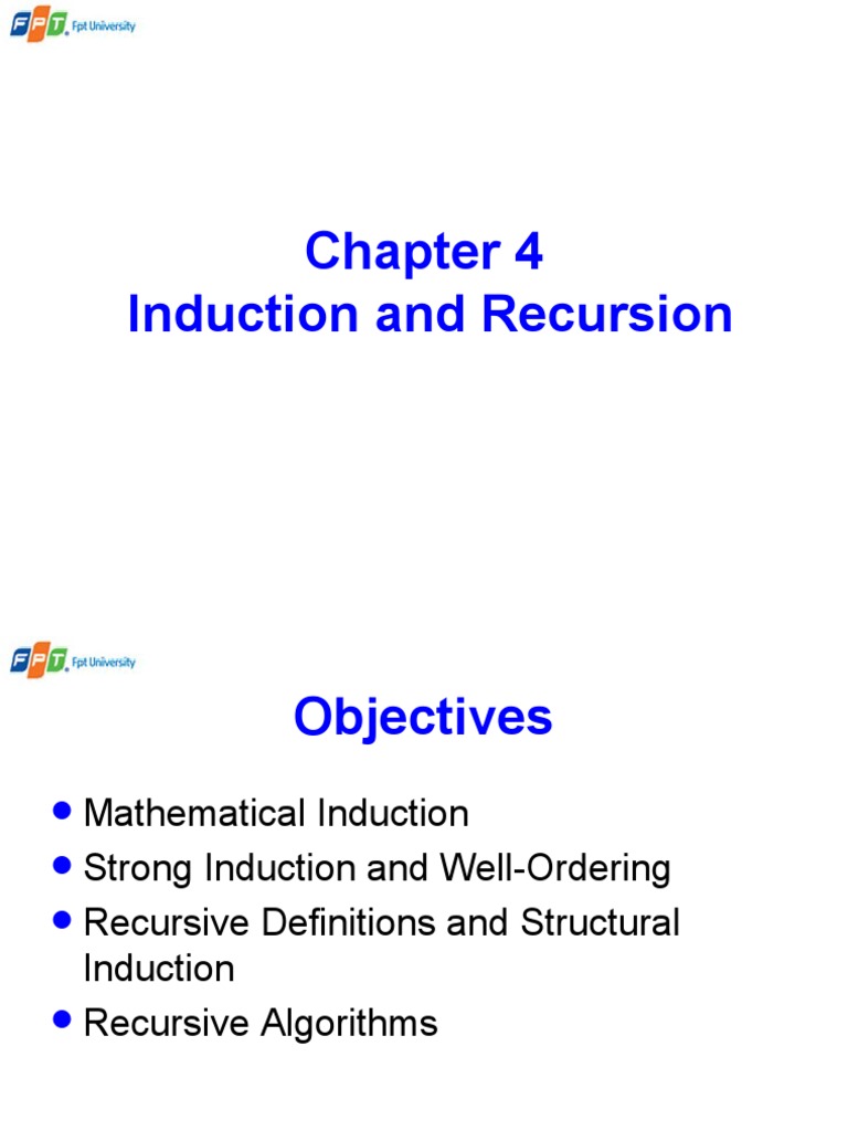 Induction and Recursion | PDF | Recursion | Function (Mathematics)