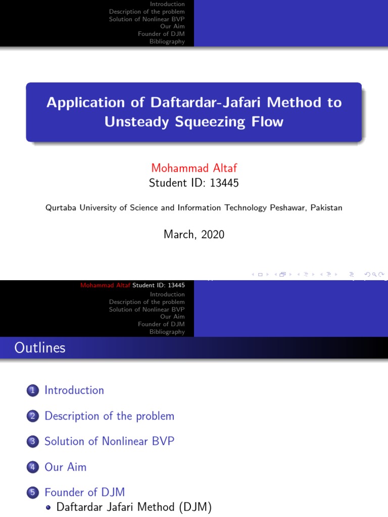 Application of the Daftardar-Jafari Method to Solve the Nonlinear Boundary Value Problem Arising ...